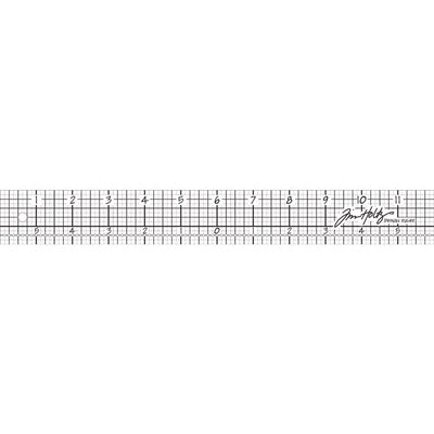 Tim Holtz Idea-ology 12" Acrylic Design Ruler – Art Journal Junction